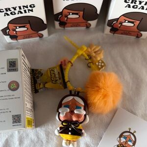 POP MART | Accessories | Popmart Crybaby Crying Again The Robber Cute ...